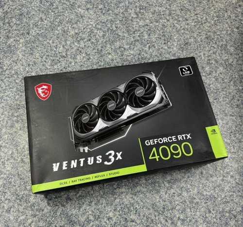 MSI RTX 4090 Ventus 3X 24GB гарантия Регард