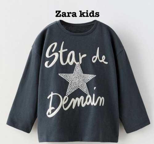 Zara kids новый лонгслив, р. 86 (1-1,5 года)