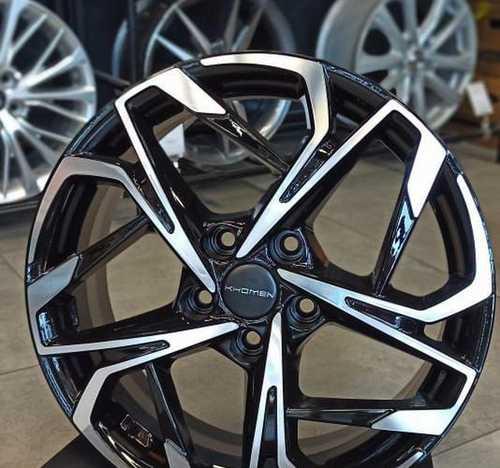Khomen Wheels KHW-1716 7j-17" 5*114.3 45 67.1 Black-FP
