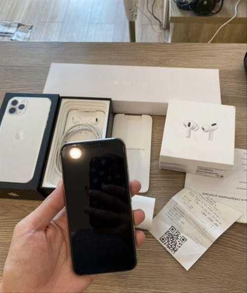 iPhone 11 Pro на 256Gb серебряный