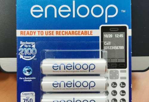 Аккумуляторы Eneloop AAA 750mAh