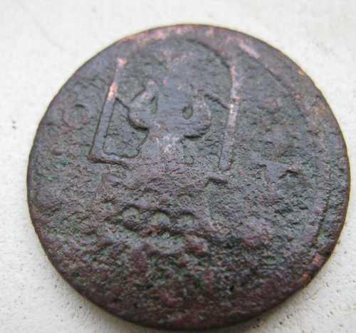 Монета шведская 1/4 оре примерно 1640-1660