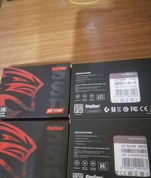 Ssd 480gb kingspec 256gb / 128gb