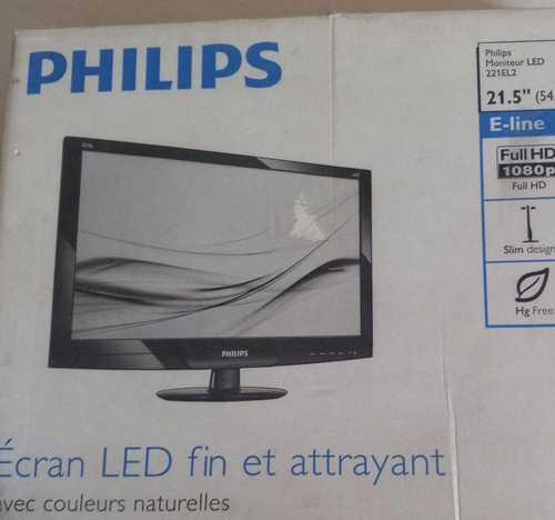 Монитор philips 21.5