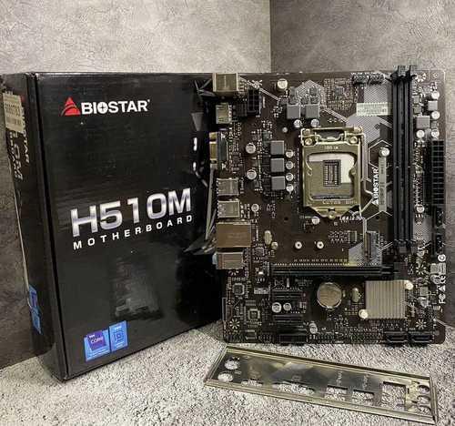 Материнская плата lga 1200 h510m