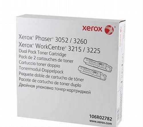 Картридж Xerox 106R02782 оригинал 2 шт запечатан