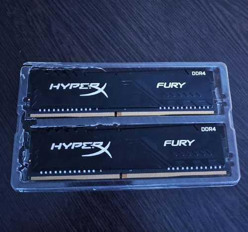 Оперативная память ddr4 hyperx fury 16gb