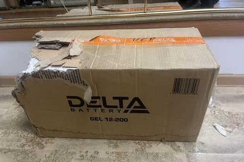 Тяговый аккумулятор Delta gel 12-200