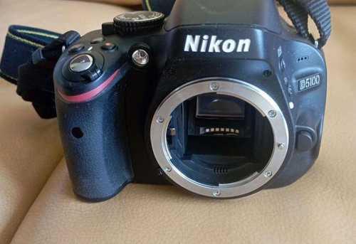 Зеркальный фотоаппарат nikon d5100, объектив