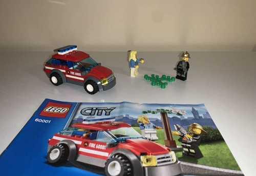 Lego 60001 Автомобиль начальника пожарной охраны
