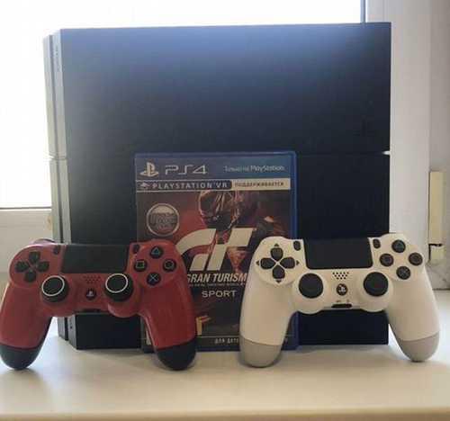 Sony playstation 4 slim с играми