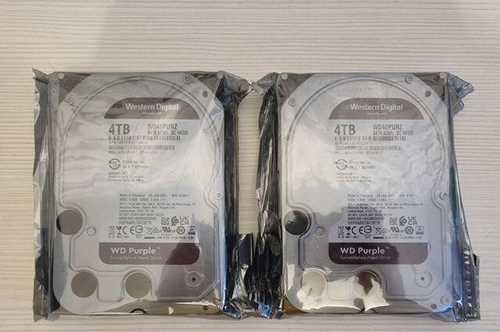 Жесткий диск WD Purple 4тб, 8тб, HDD, SATA
