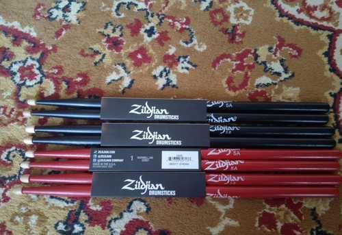 Барабанные палочки Zildjian 5a, 5b