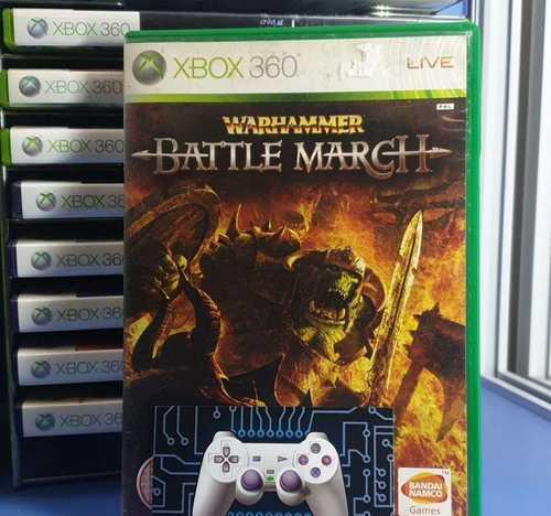 Warhammer Battle March xbox 360 б/у