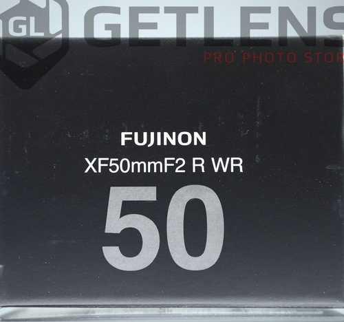 Fujifilm XF 50mm f/2 R WR X-Mount Silver