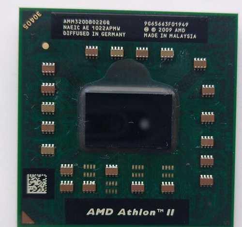 Процессор AMD Athlon II Dual-Core M320