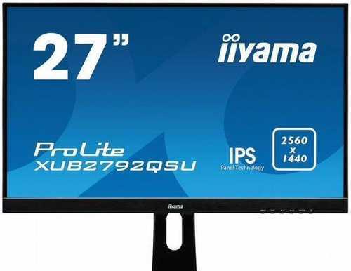 Монитор 27" Iiyama ProLite (xub2792qsu-B1)