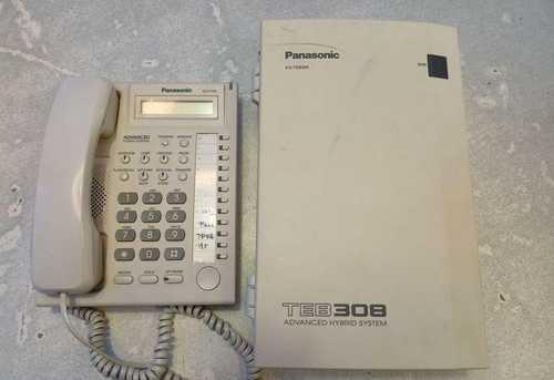 Телефонная станция Panasonic KX-TEB308RU + Системн