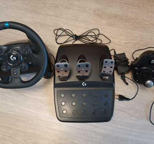 Игровой руль logitech g923 Playstation, Pc, с кпп