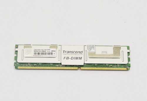 Память оперативная 2Gb 2Rx4 PC2-5300F CL5 ECC tran