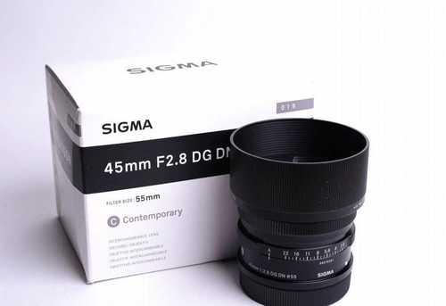 Sigma 45mm f/2.8 DG DN Contemporary Leica L