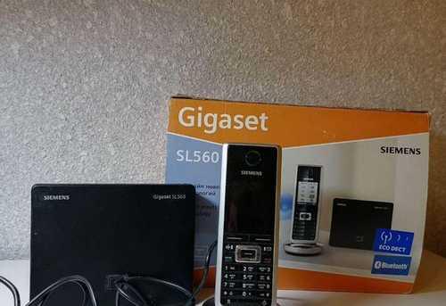 Домашний телефон Siemens Gigaset SL560