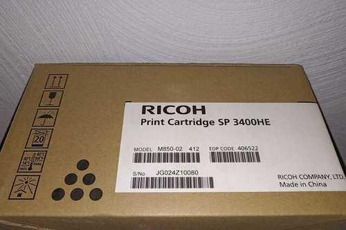 Принт-картридж ricoh SP3400HE