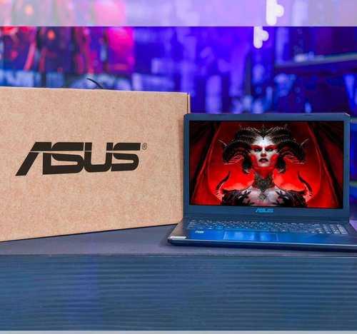 Игровой ноутбук Asus: Core i7 + GTX1050Ti + 16RAM