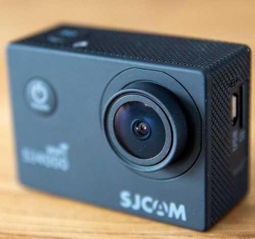 Экшн-камера sjcam SJ4000 WiFi черный