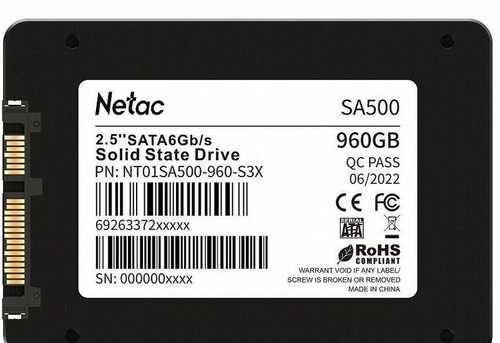 SSD netac 960Gb SA500 NT01SA500-960-S3X