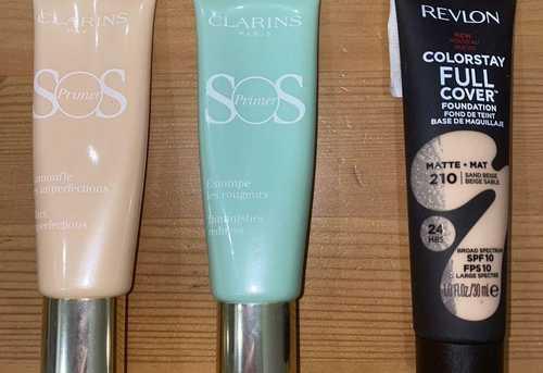 Крем тональный Revlon, базы Clarins