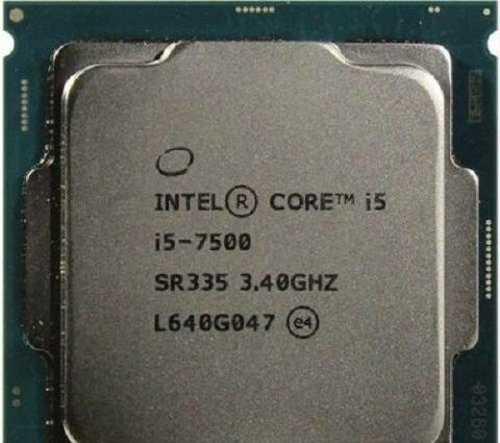 Процессор Soc-1151v1 Intel Core I5-7500 OEM 6M 3.4