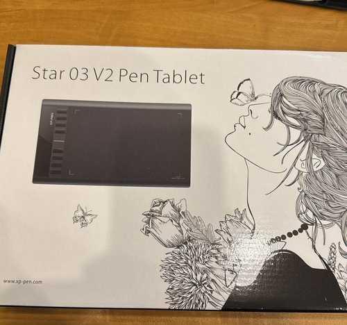 Графический планшет star 03 v2 pen tablet xp-pen