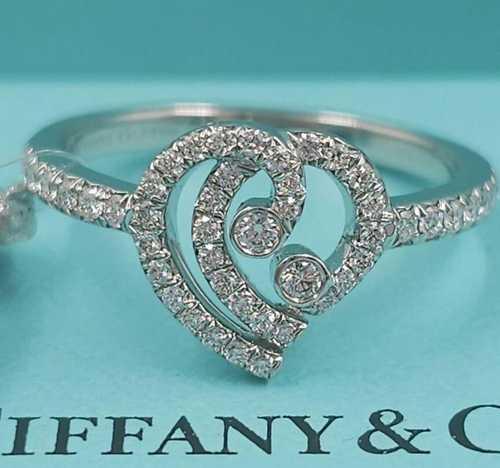 Кольцо Tiffany & Co Heart оригинал