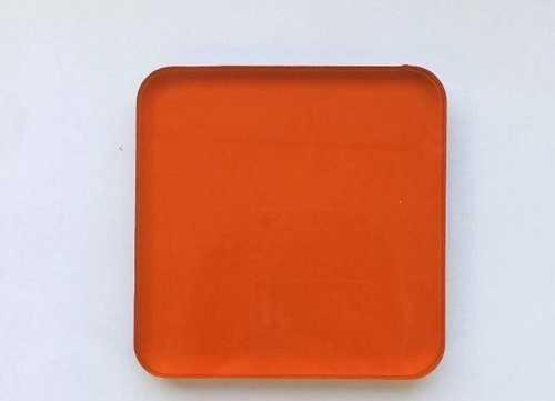 Монолитный поликарбонат 6 мм. оранжевый