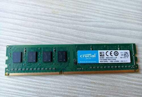 Dimm DDR3 4Gb 1600