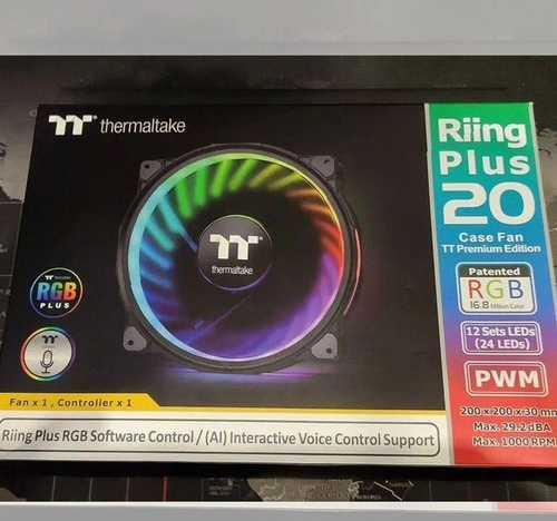 Вентилятор Thermaltake Riing Plus 20 RGB