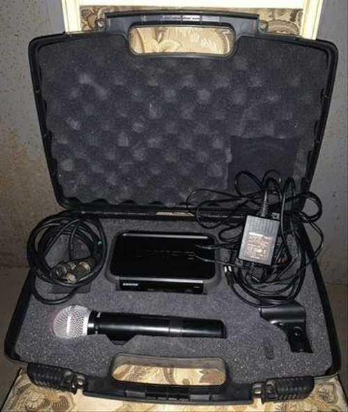Вокальная радиосистема с микрофоном Shure
