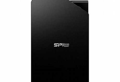 Внешний HDD Silicon Power Stream 1Tb, черный (SP01