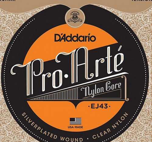 DAddario EJ43 PRO arte комплект струн для класси