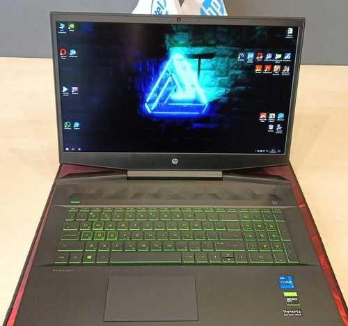 Игровой ноут HP Pav Gaming17 (i5/16/512/NV GTX1650