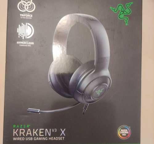 Игровые наушники Razer Kraken V3 X