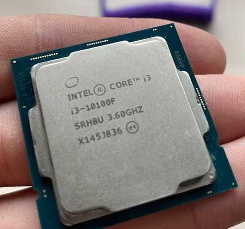 Процессор intel core i3 10100f