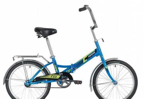 Велосипед складной Novatrack TG 20 20" синий
