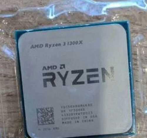 Процессор amd ryzen 3 1300x