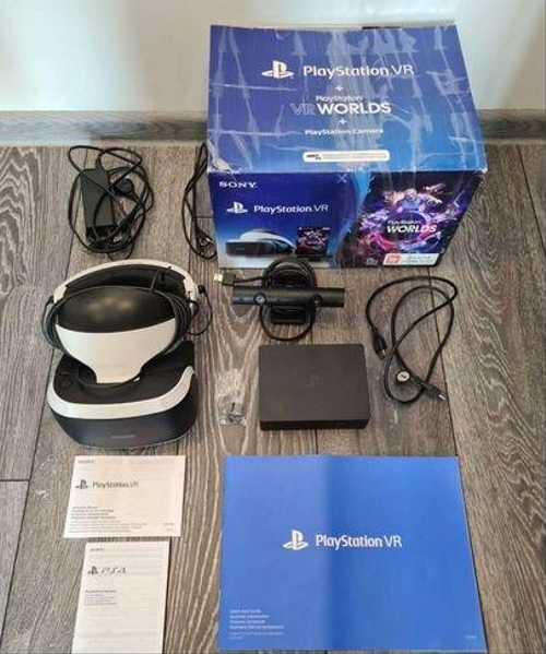 Комплект Sony PlayStation VR v2.0 + игра PS4/PS5