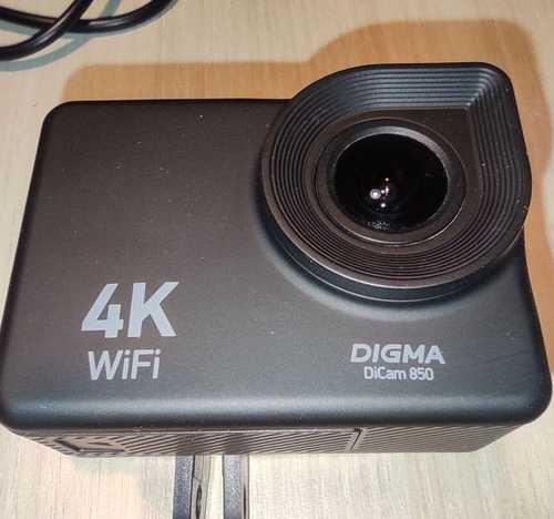 Экшн камера digma dicam 850