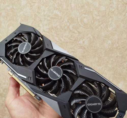 Видеокарта Gigabyte RX5700 XT OC(аналог 3060)