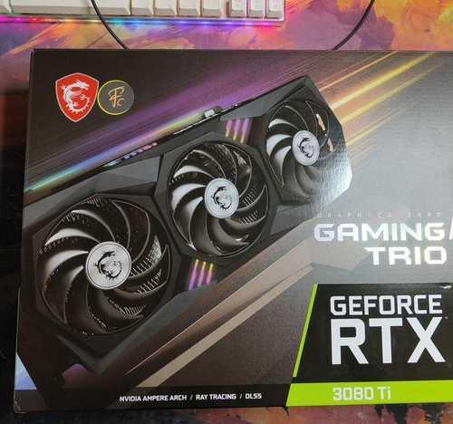 Видеокарта RTX 3080TI 12GB MSI gaming X trio