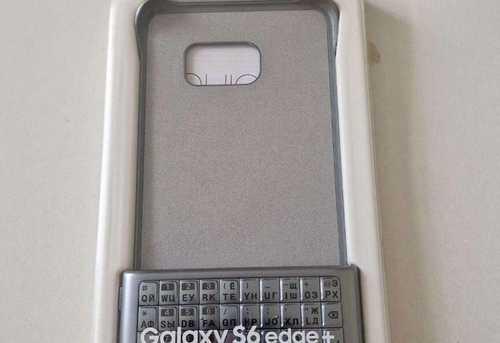 Чехол клавиатура для Samsung S6 edge+